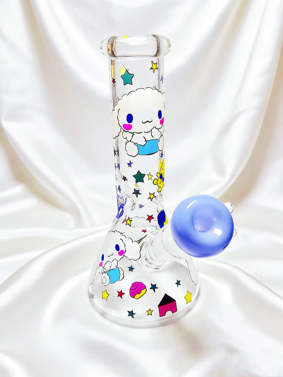 Cinnamoroll Stars Beaker Glass Bong | Dreamy Cloudland - Girl Stash