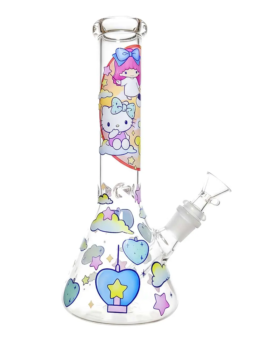Sanrio All-Stars Beaker Glass Bong | Walk on Clouds - Girl Stash