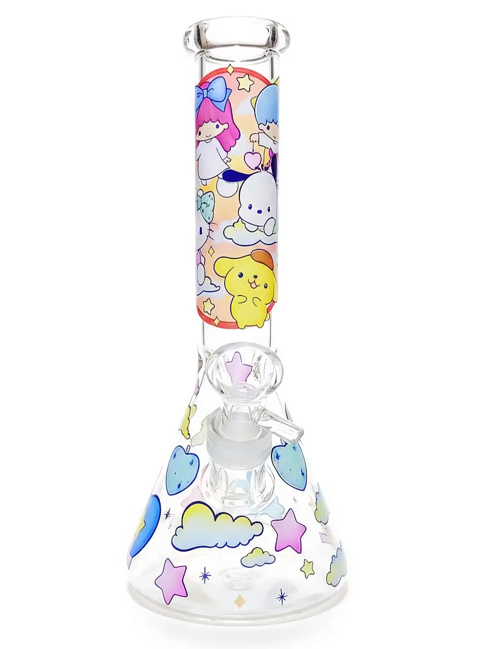 Sanrio All-Stars Beaker Glass Bong | Walk on Clouds - Girl Stash
